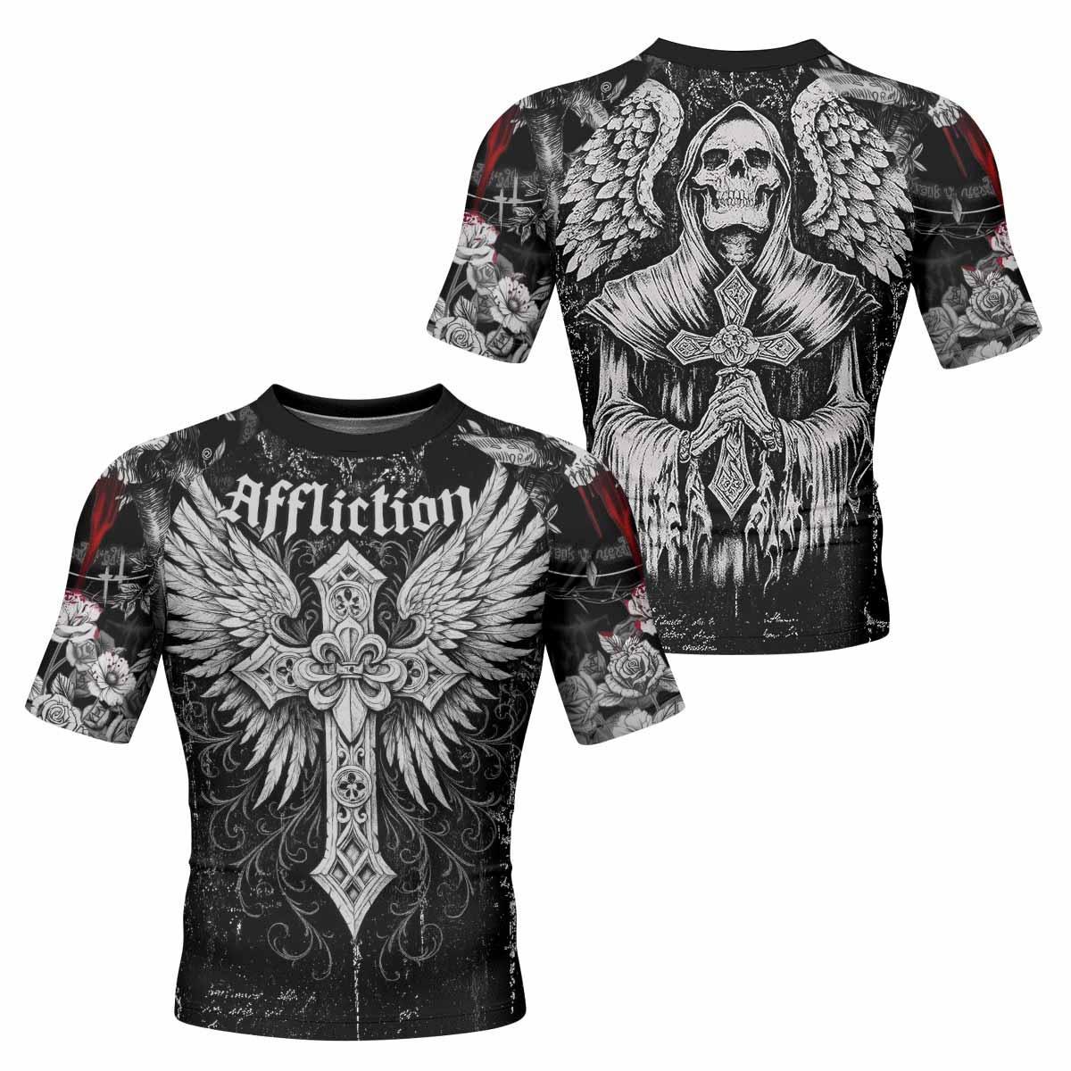 Angel of Death Rash Guard | Compression Rash Guard for BJJ & MMA ...
