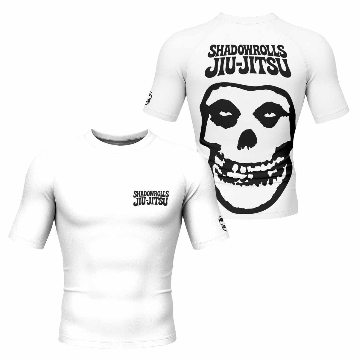 Misfits Skull Jiu-Jitsu Rash Guard – Durable Rash Guard for BJJ & MMA ...